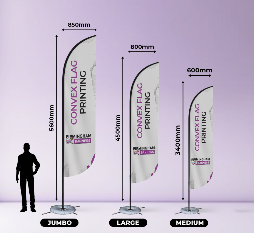 Convex Flags Print That Moves Fast and Speaks Loud Southwark
