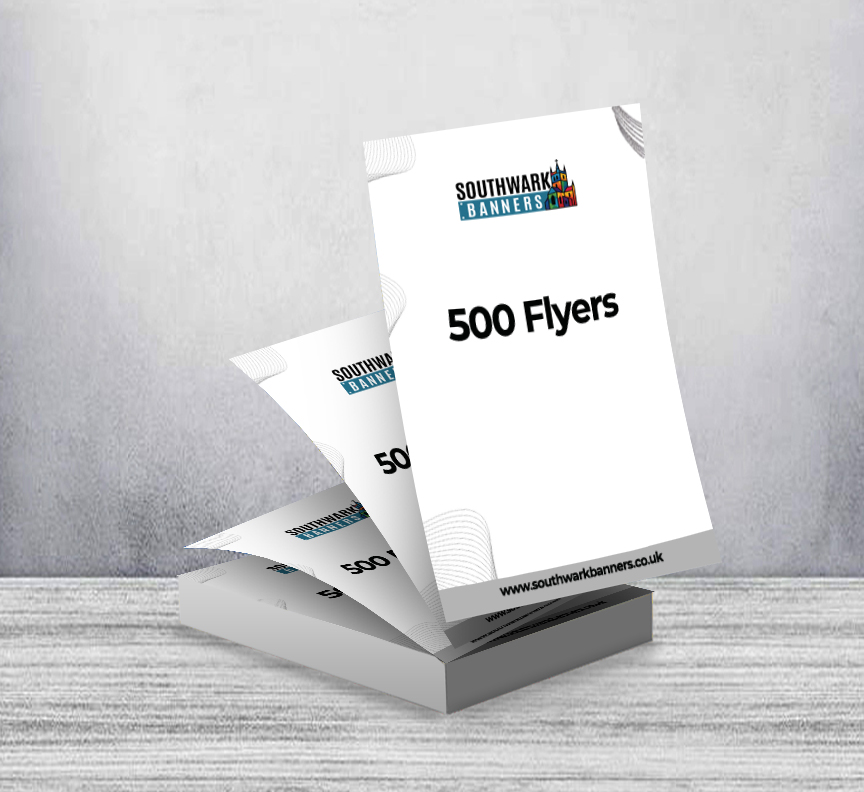 500 Flyers Same Day & Next Day Printing Southwark
