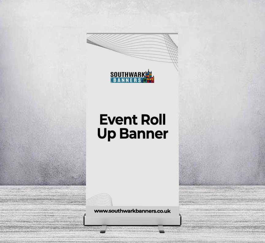 Event Roll Up Banner Same Day & Next Day Printing Southwark