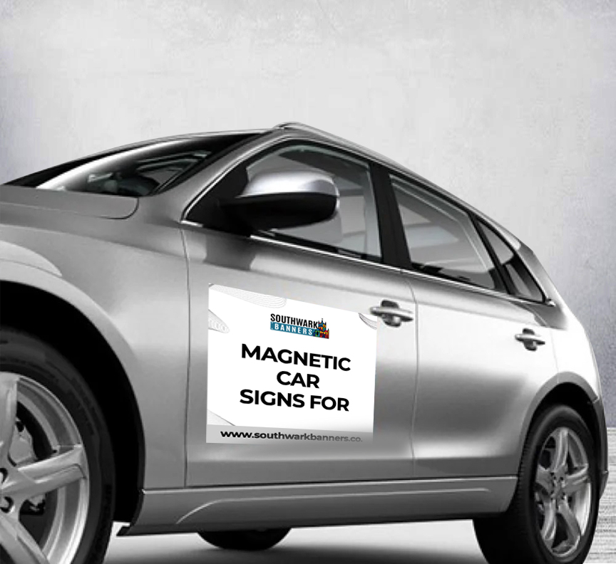 Magnetic Car Signs for Business Same Day & Next Day Printing Southwark