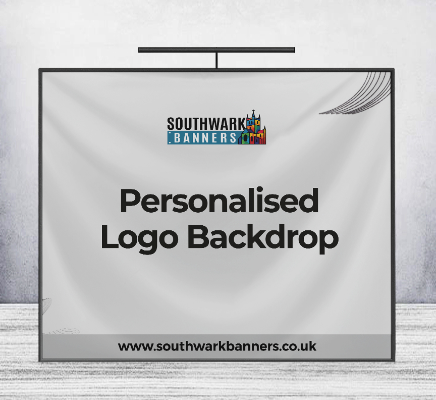Personalised Logo Backdrop Same Day & Next Day Printing Southwark